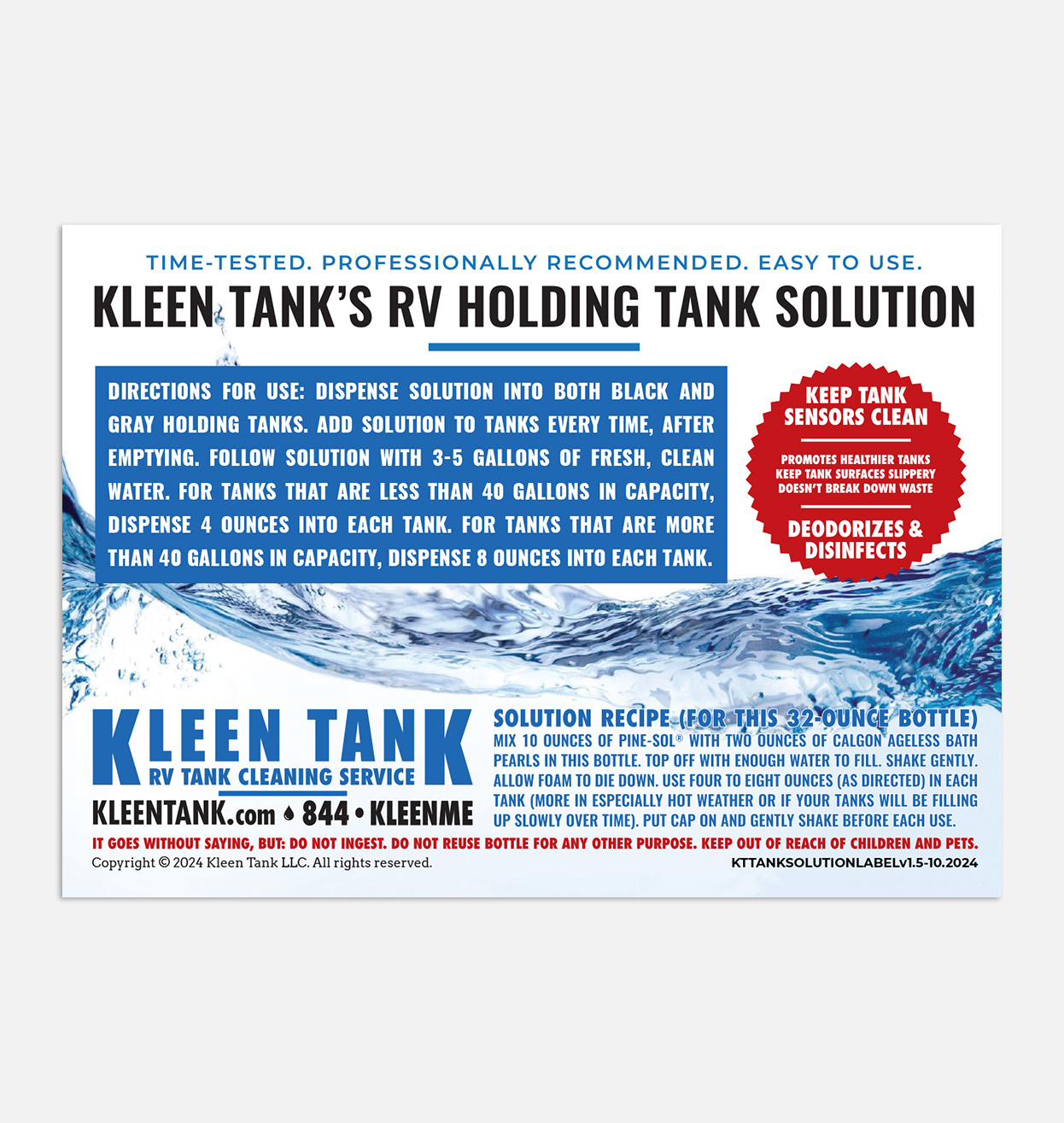 Kleen Tank Dealer Store