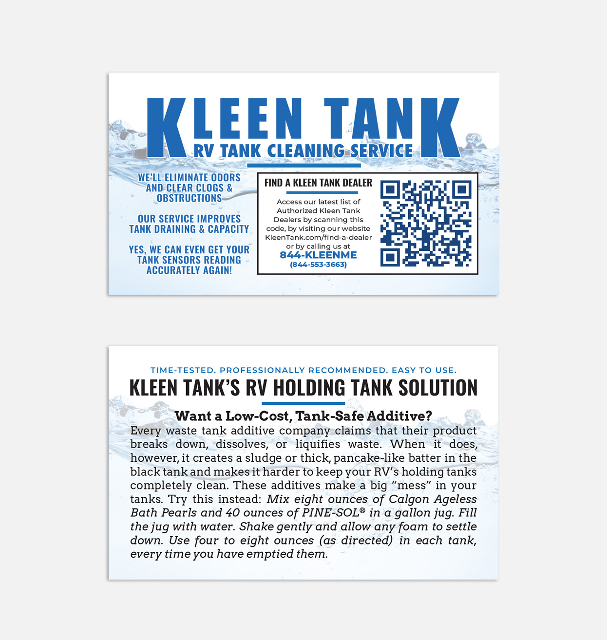 Kleen Tank Dealer Store